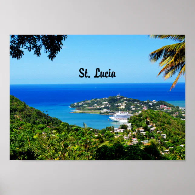 Saint Lucia Poster | Zazzle