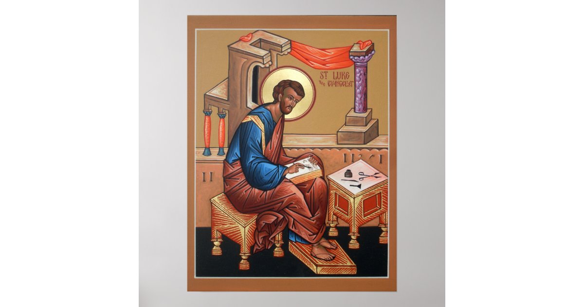 Saint Luke the Evangelist Poster | Zazzle