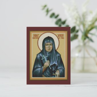 Saint Maria of Paris Prayer Card | Zazzle