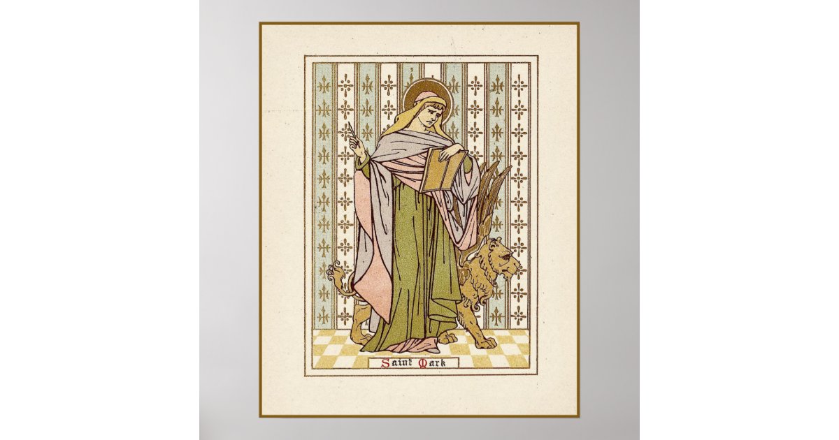 Saint Mark Poster | Zazzle