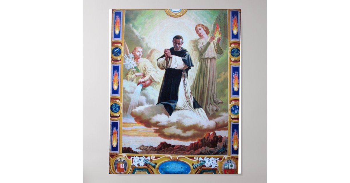 Saint Martin De Porres Poster | Zazzle