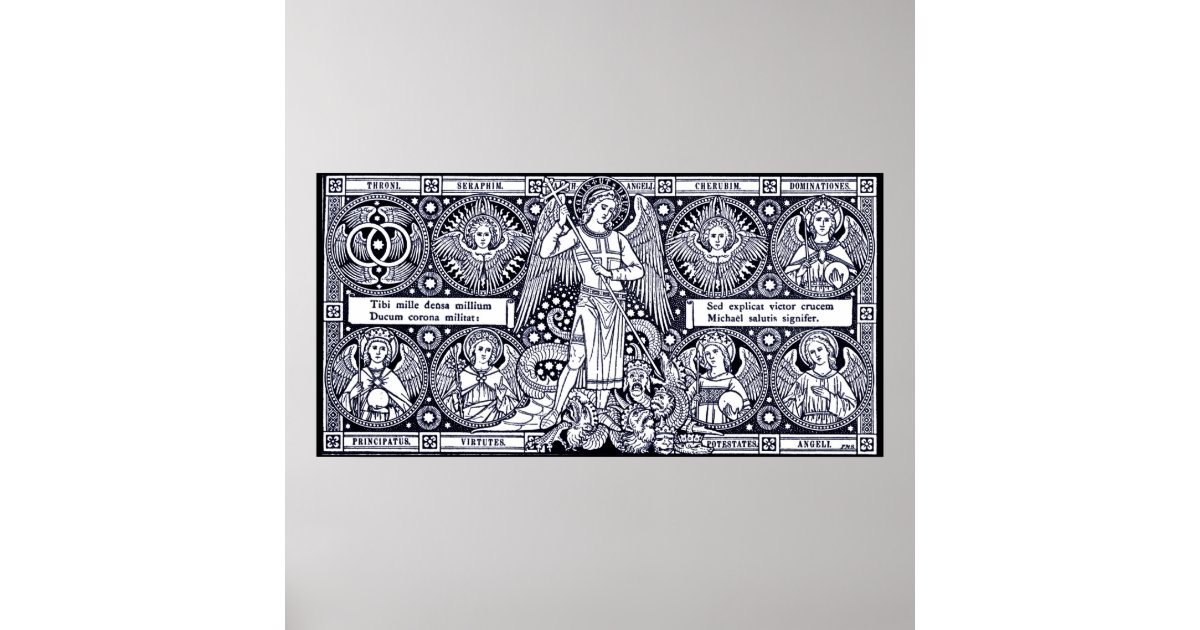 Saint Michael Poster | Zazzle
