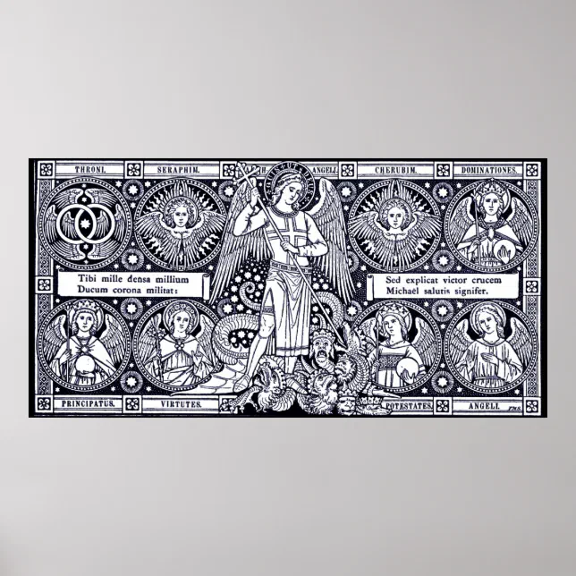 Saint Michael Poster | Zazzle