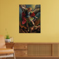 Saint Michael the Archangel Large Poster | Zazzle
