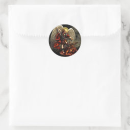 Saint Michael the Archangel Sticker | Zazzle