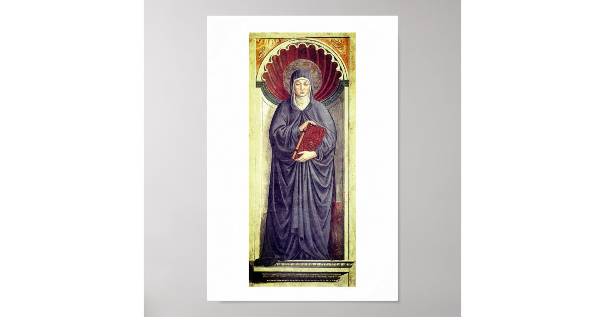 Saint Monica of Hippo Poster | Zazzle