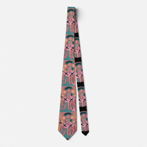 Saint Nicholas Icon Tie | Zazzle