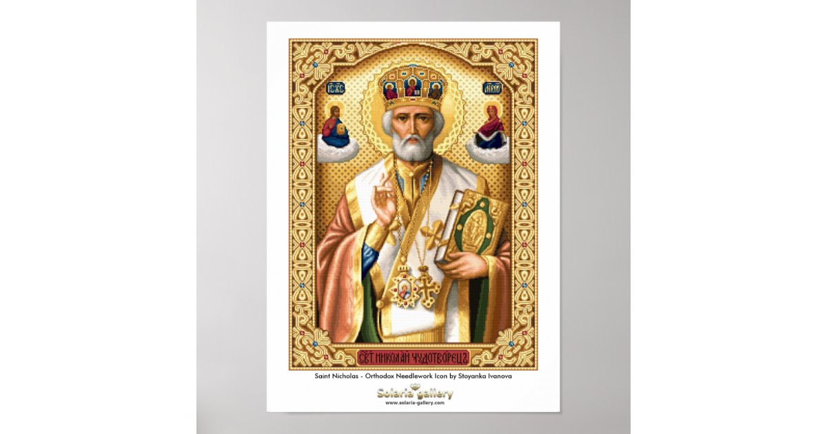 Saint Nicholas - Poster | Zazzle