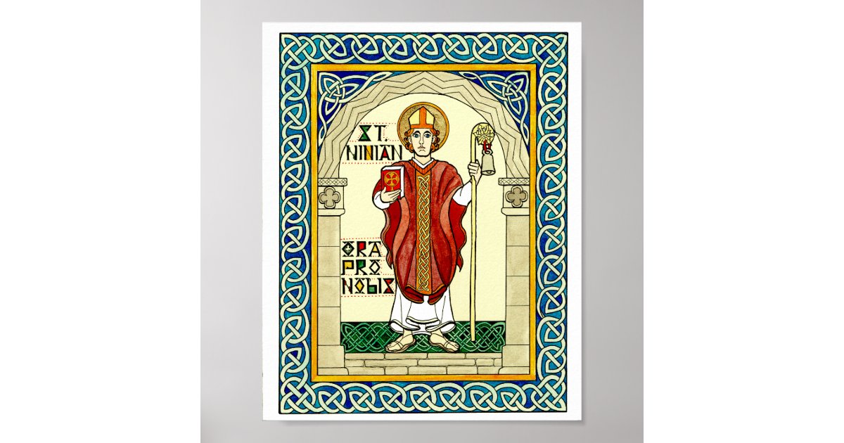 Saint Ninian Poster | Zazzle