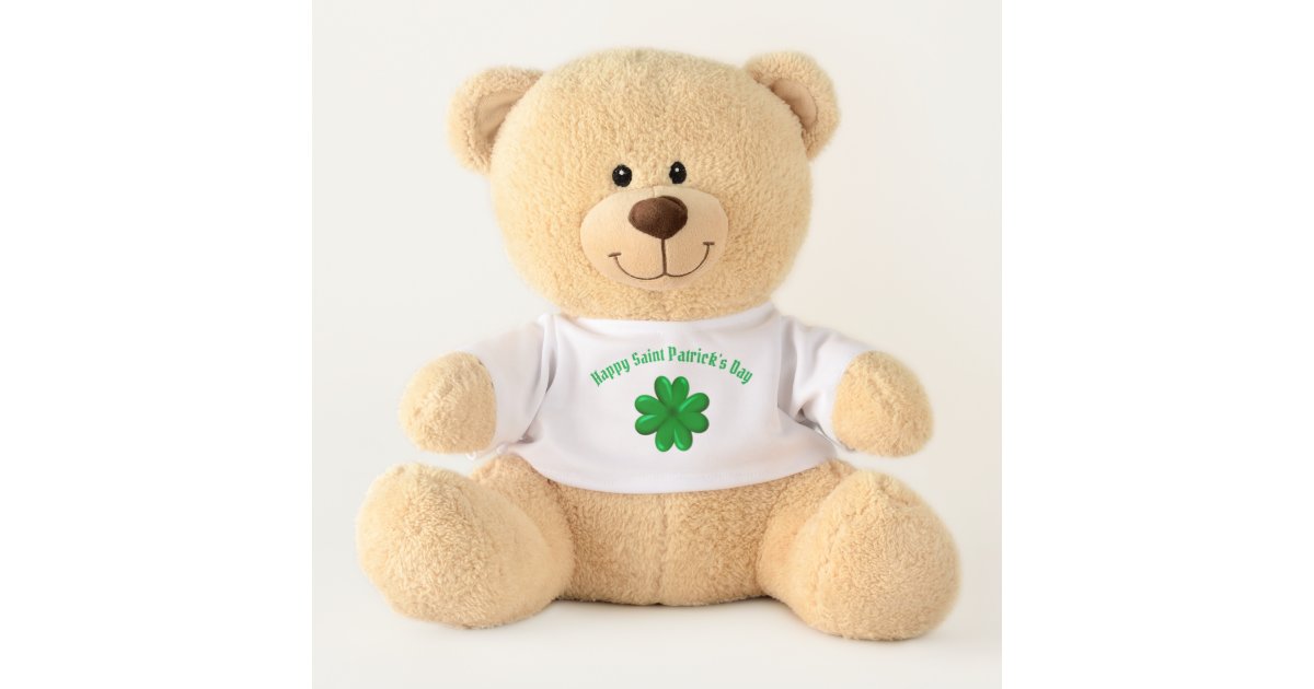 Saint Patrick's Day Teddy Bear | Zazzle