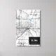 Saint Paul City Map + Mark Your Location Canvas Print | Zazzle