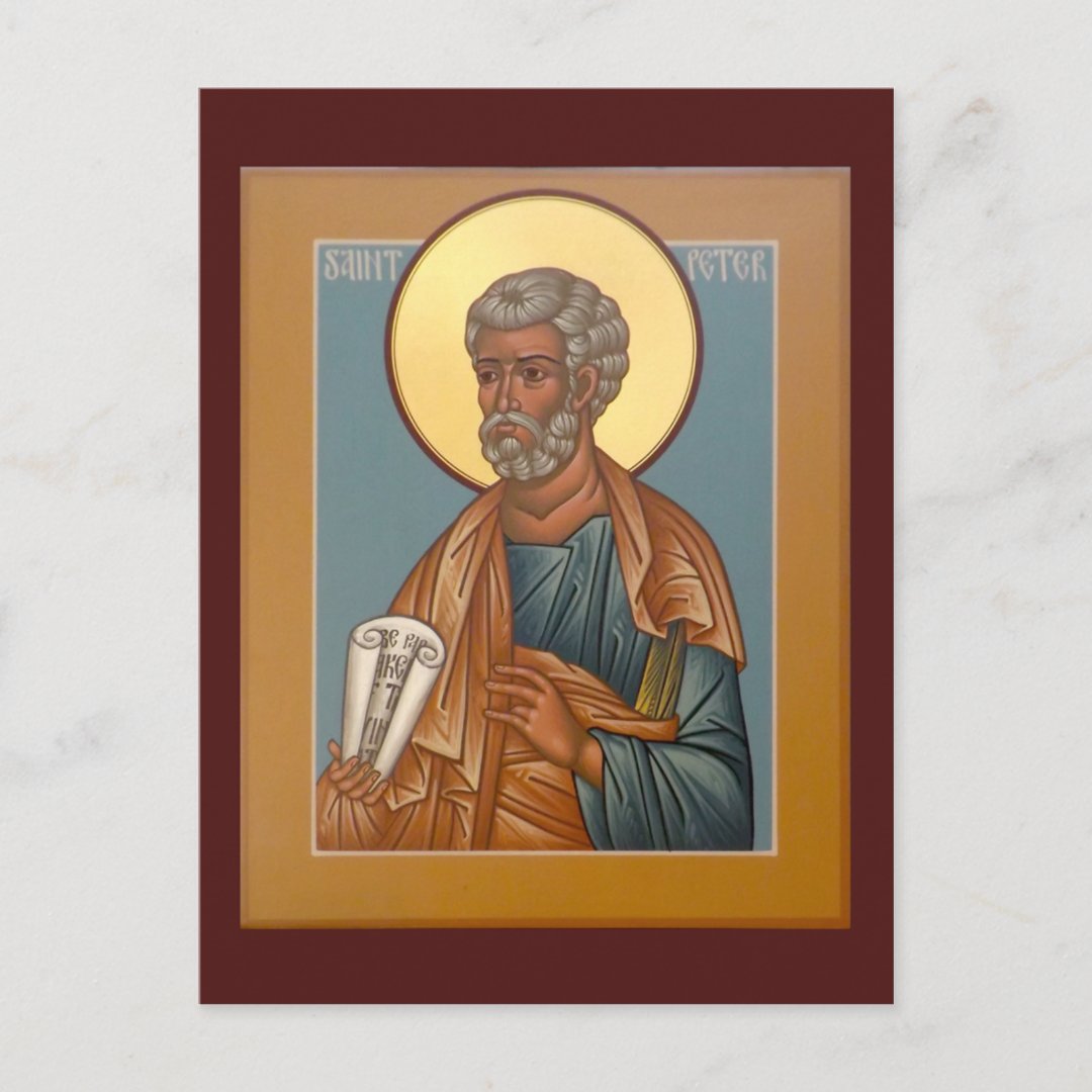 Saint Peter Prayer Card | Zazzle