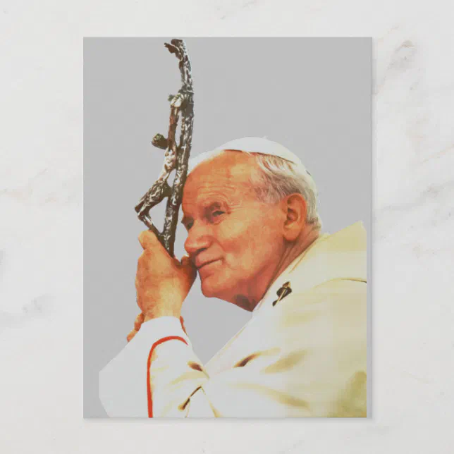 Saint Pope John Paul II Postcard | Zazzle