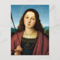 Saint Sebastian, San Sebastiano by Raphael Postcard | Zazzle