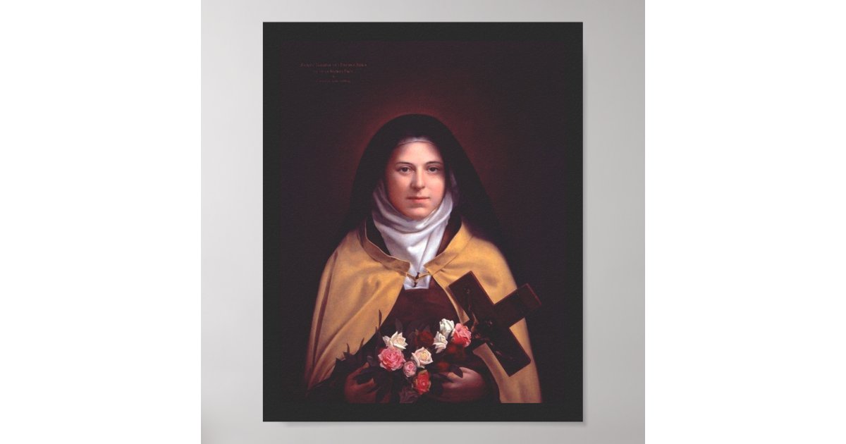 Saint Therese of Lisieux Poster | Zazzle