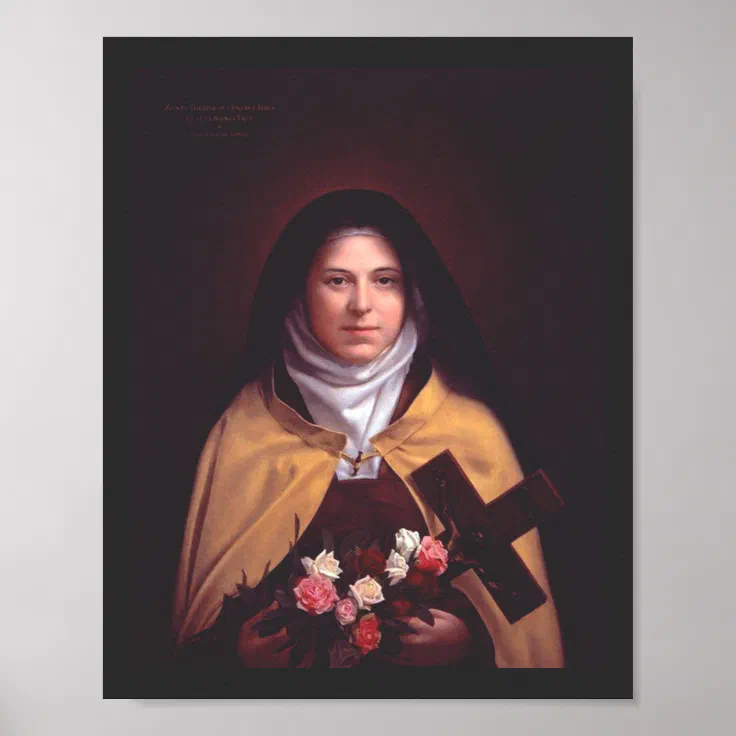 Saint Therese of Lisieux Poster | Zazzle