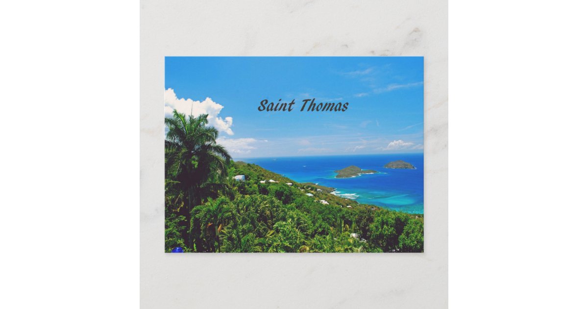 Saint Thomas U.S.V.I. Postcard | Zazzle