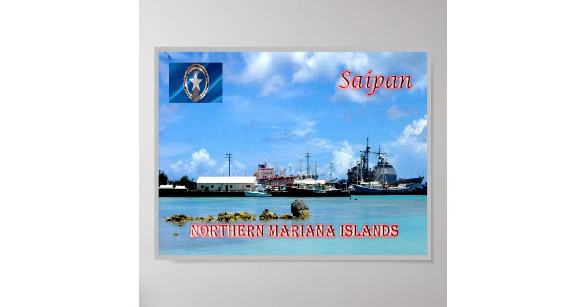 Saipan - Northern Mariana Islands - Poster | Zazzle