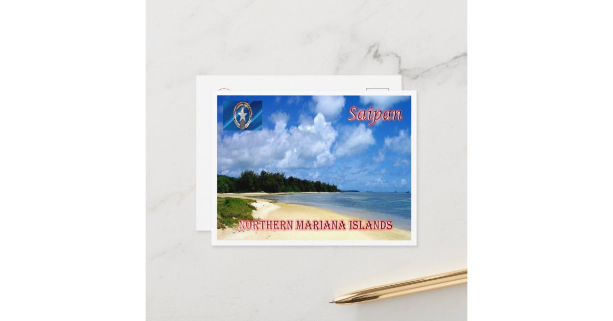 Saipan - Northern Mariana Islands - Tanapag Beach Postcard | Zazzle