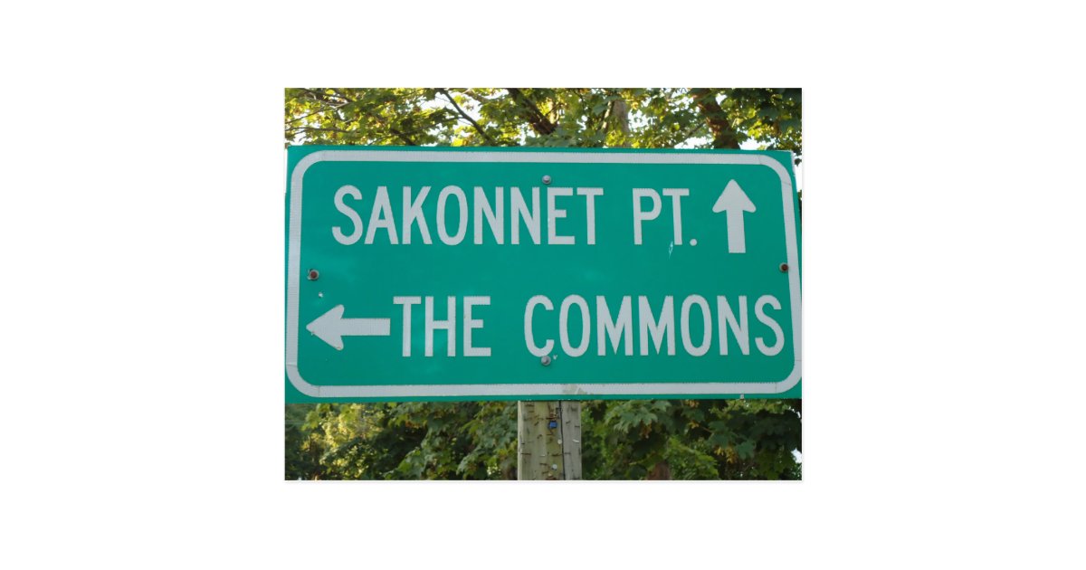 Sakonnet Point, The Commons, Little Compton, RI Postcard | Zazzle.com