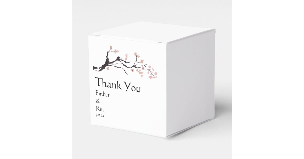 Sakura Mountain | Casual Paper Favor Box | Zazzle