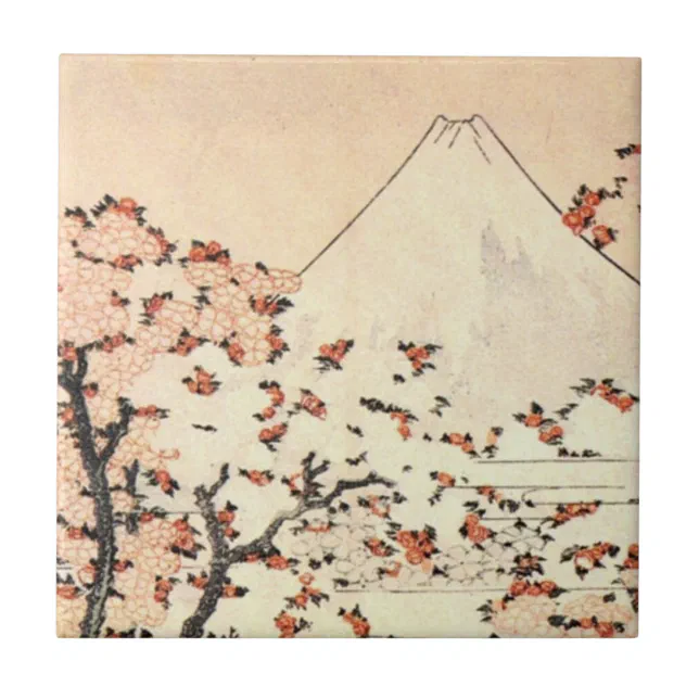 Sakura Tile | Zazzle