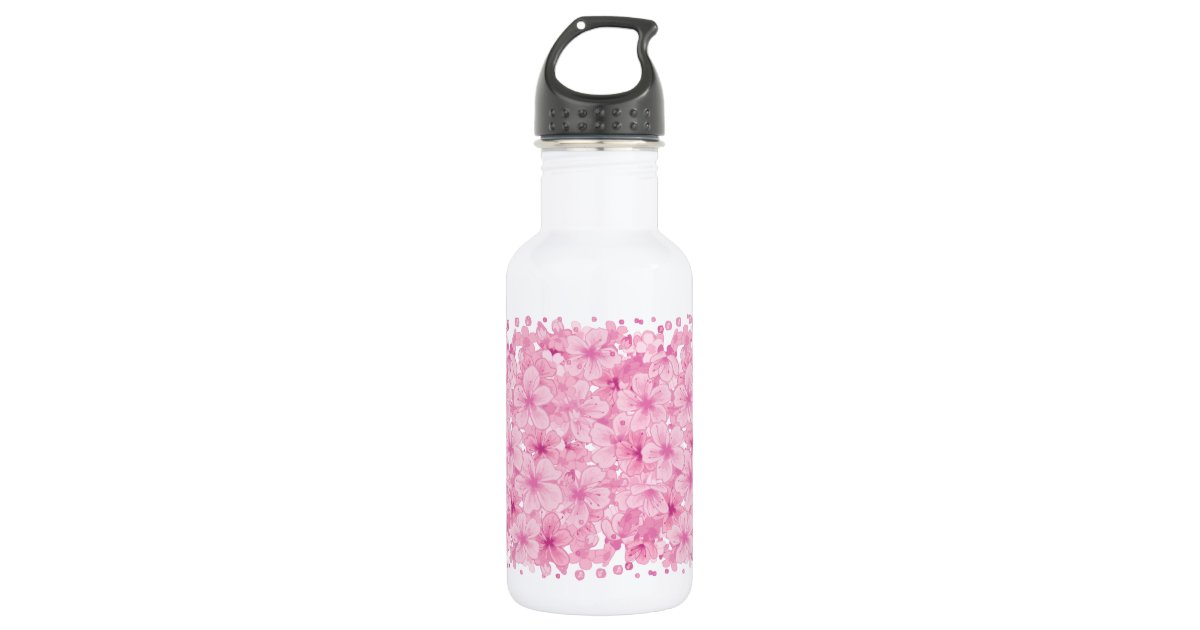 Sakura Water Bottle | Zazzle