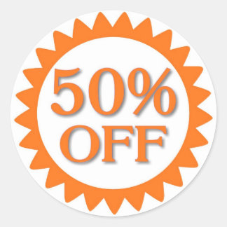 50 Percent Off Stickers, 50 Percent Off Sticker Designs