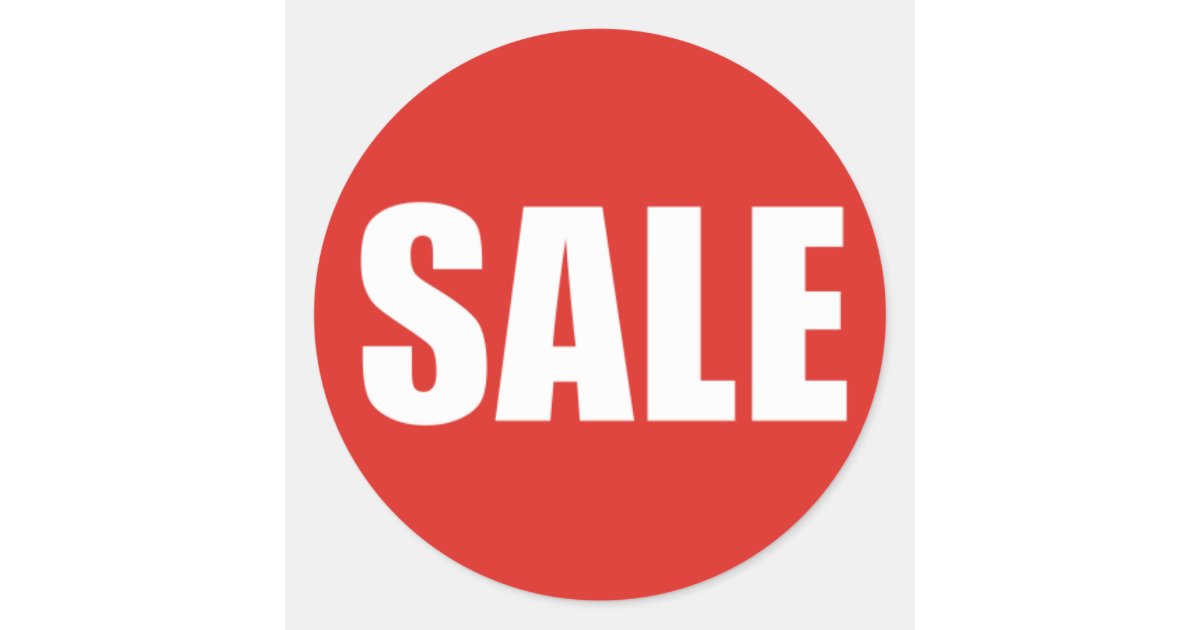 SALE Discount Sticker | Zazzle