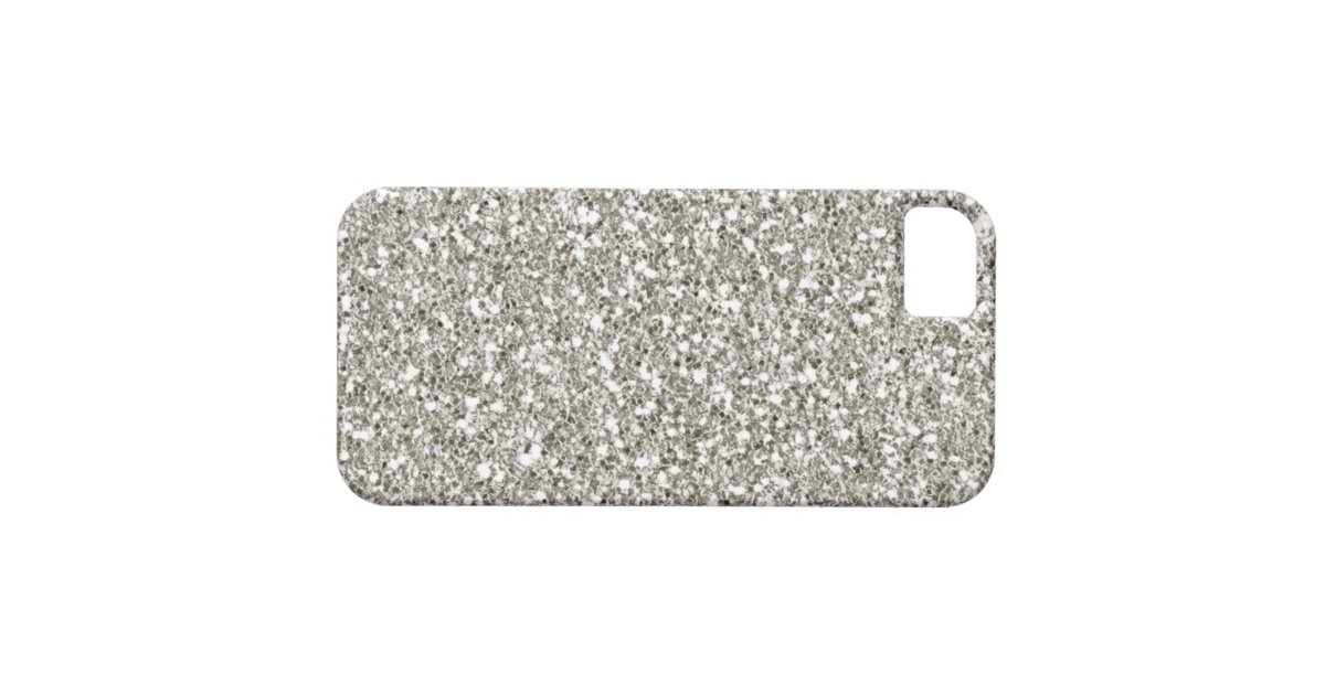 SALE Gorgeous Silver Glitter iPhone 5 Case | Zazzle