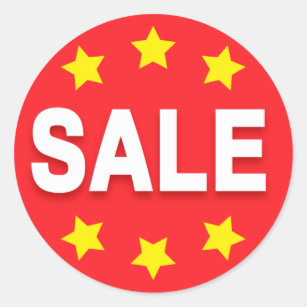 Retail Sales Stickers - 100% Satisfaction Guaranteed | Zazzle