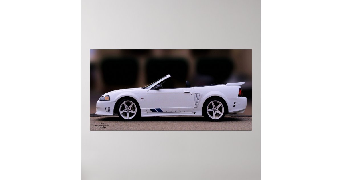 SALEEN MUSTANG POSTER | Zazzle