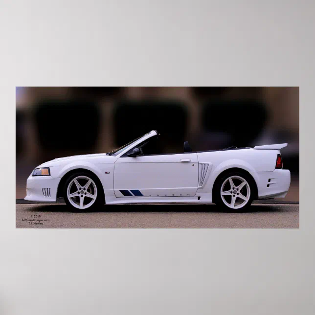 SALEEN MUSTANG POSTER | Zazzle