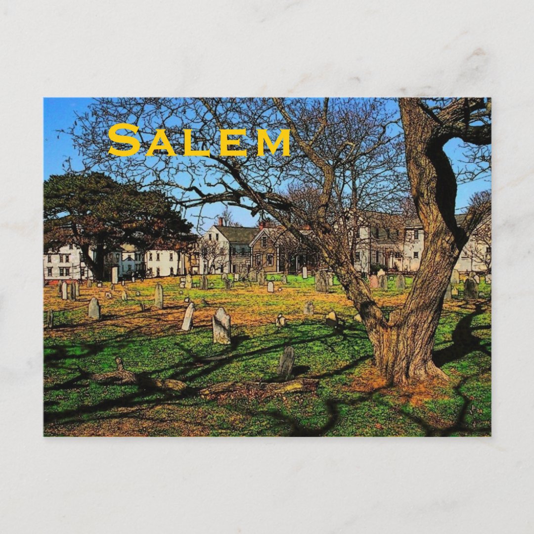 Salem (MA) Postcard | Zazzle