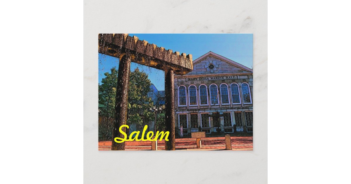 Salem Postcard | Zazzle