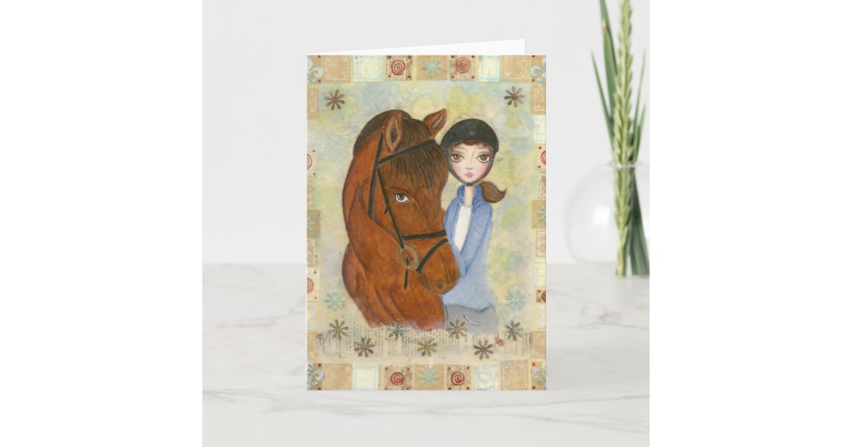 Sallie and Esco Greeting Card | Zazzle