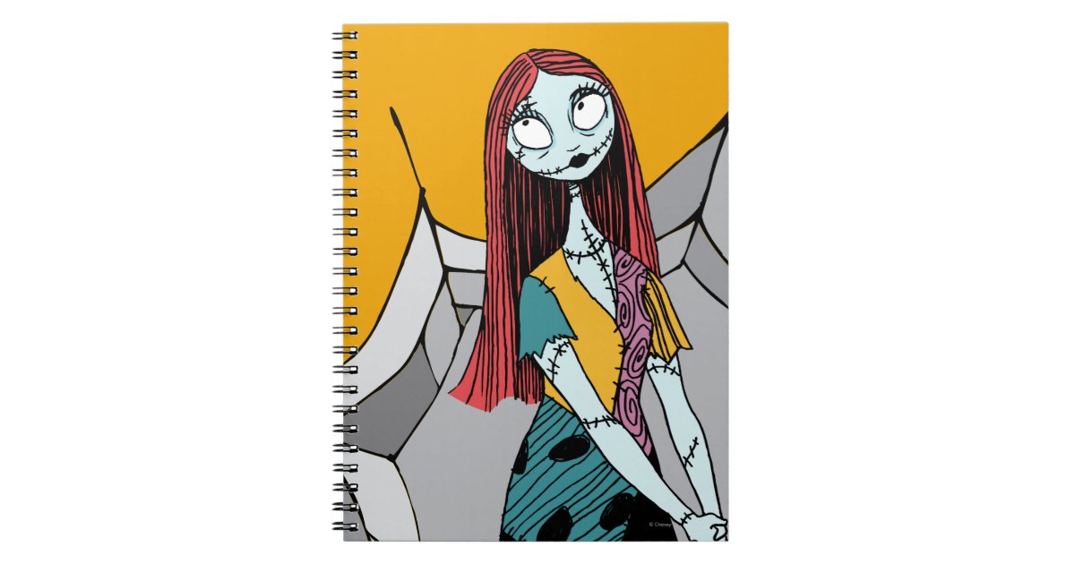 Sally in Spider Web Notebook | Zazzle