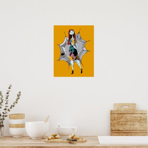 Sally in Spider Web Poster | Zazzle