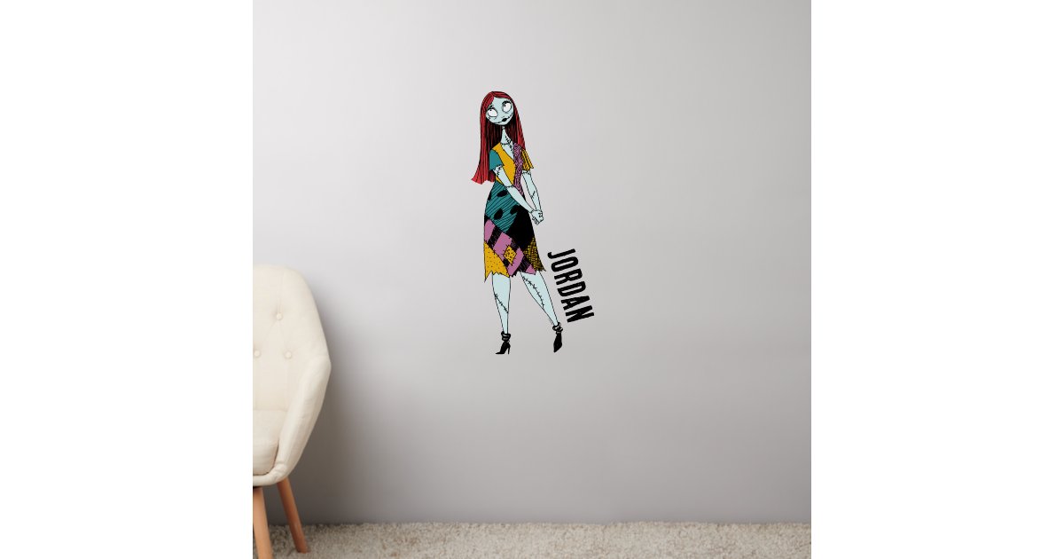Sally Pose | Personalized Wall Decal | Zazzle