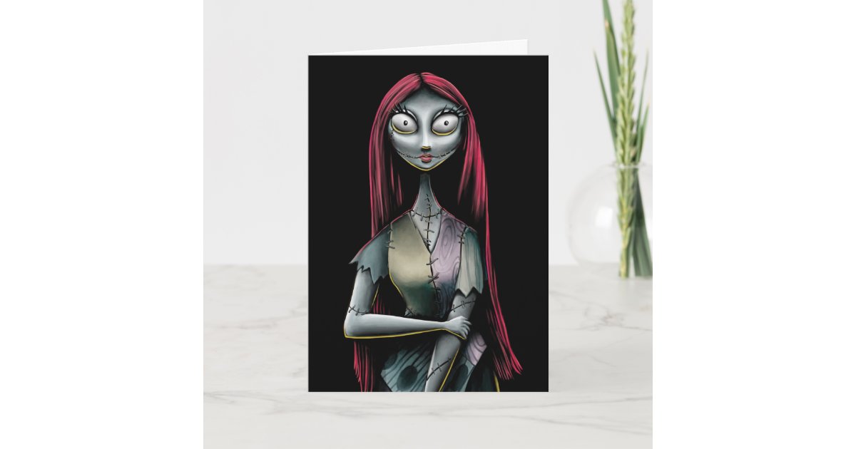 Sally | Scream Queen Holiday Card | Zazzle