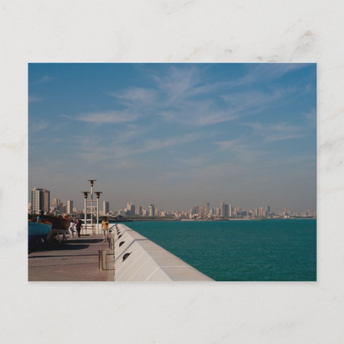 Salmiya, Kuwait city scape view Postcard | Zazzle.com