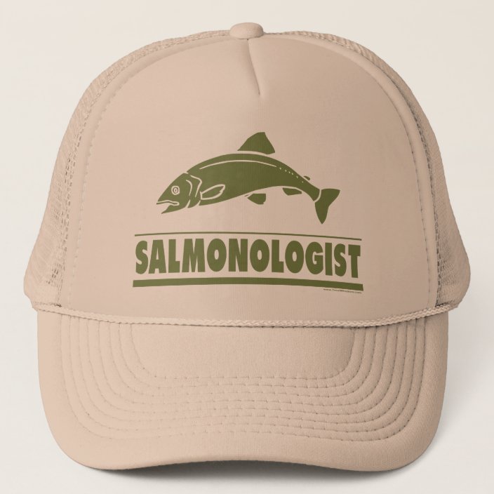 Salmon Fishing Trucker Hat | Zazzle.com