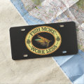 Salmon Fly Fishing License Plate | Zazzle