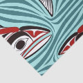 Salmon Haida Art Spirit Pacific Northwest Native Tissue Paper | Zazzle