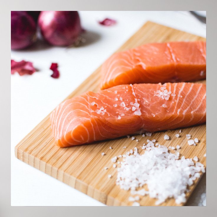 Salmon Poster | Zazzle