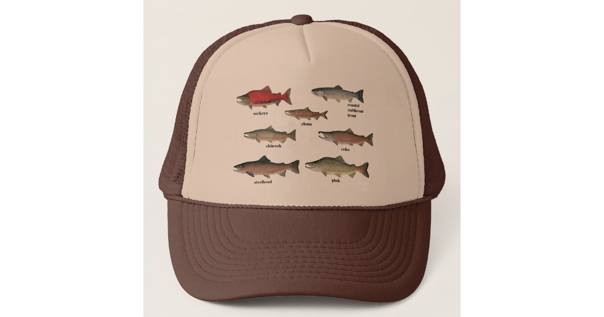 SALMON SPECIES HAT | Zazzle