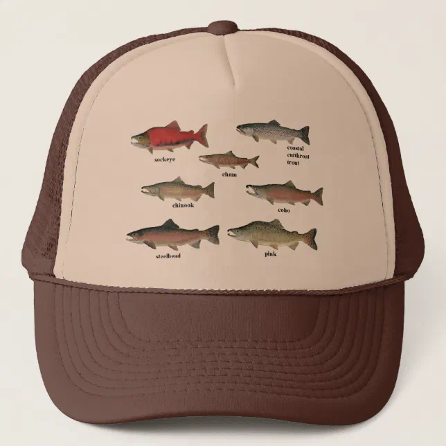 SALMON SPECIES HAT | Zazzle