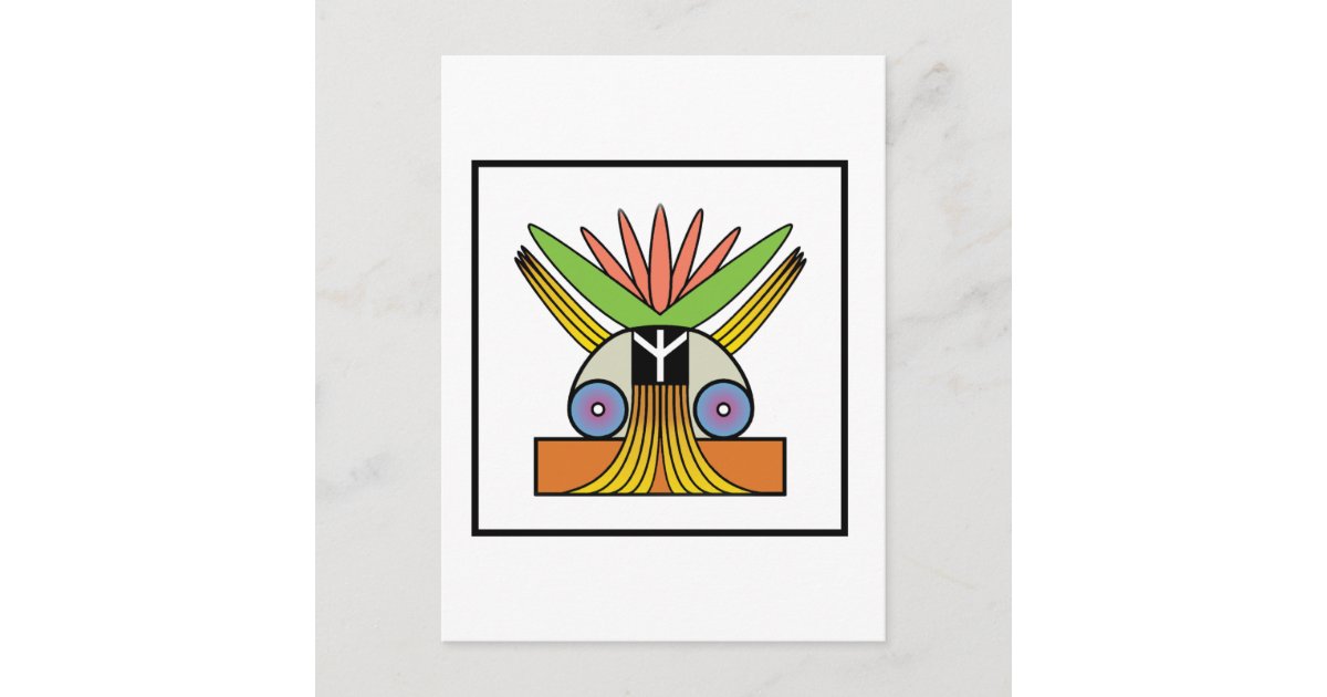 Salome Peace Symbol Postcard | Zazzle
