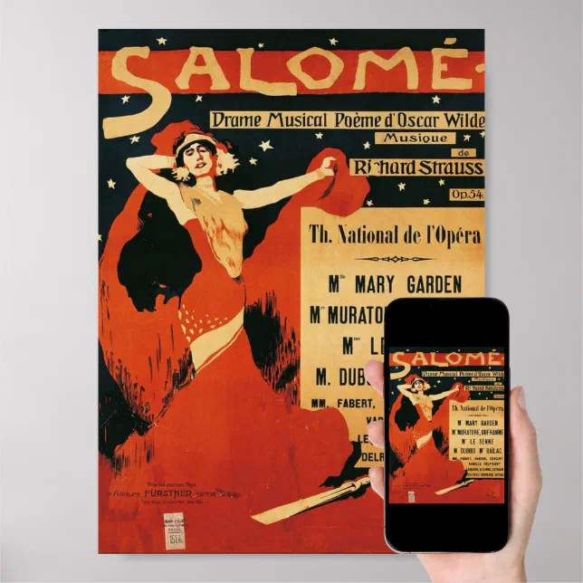 Salome Poster | Zazzle