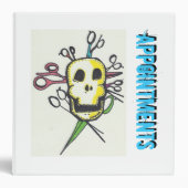 Salon Appointment Book Binder | Zazzle